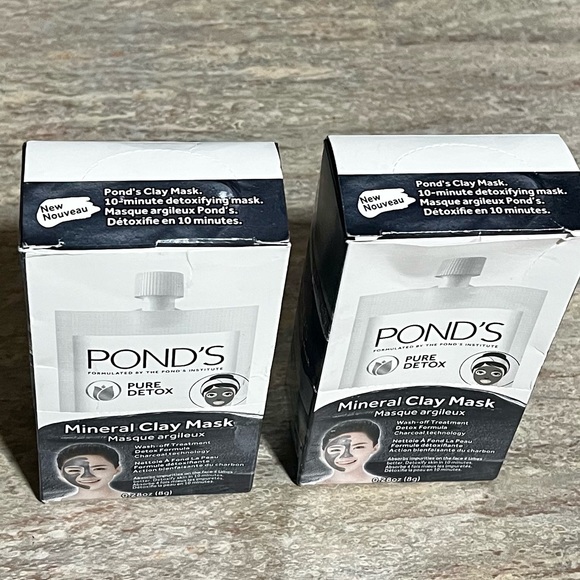 Ponds | Skincare | New 2ponds Pure Detox Mineral Clay Mask Set W Bonus ...